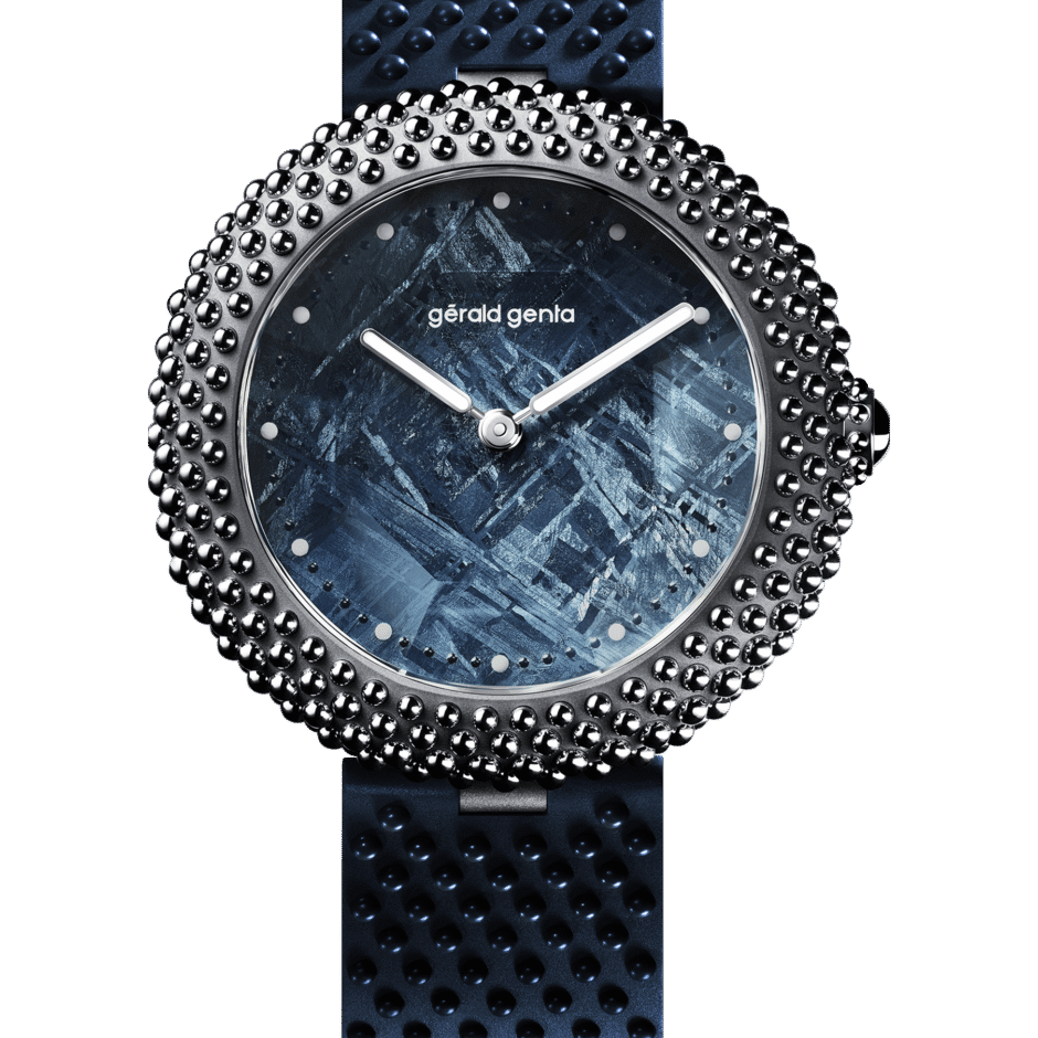 Gérald Genta Gentissima Oursin 41 Blue Meteorite - Chronopassion